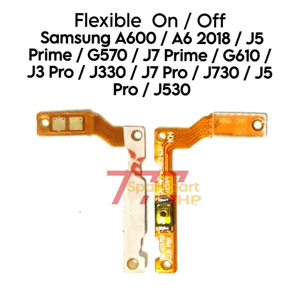 Jual Flexible Konektor Power On / Off Samsung A600 / A6 2018 / J5 Prime ...
