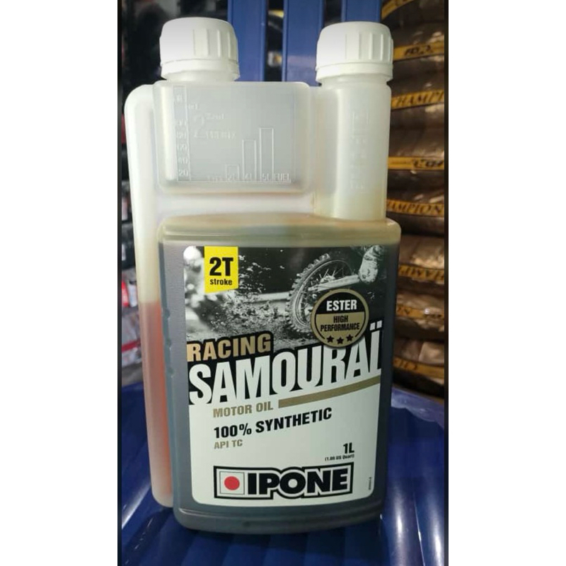 Jual OLI SAMPING 2T IPONE RACING SAMOURAI FULL SYNTHETIC 100% ORIGINAL ...