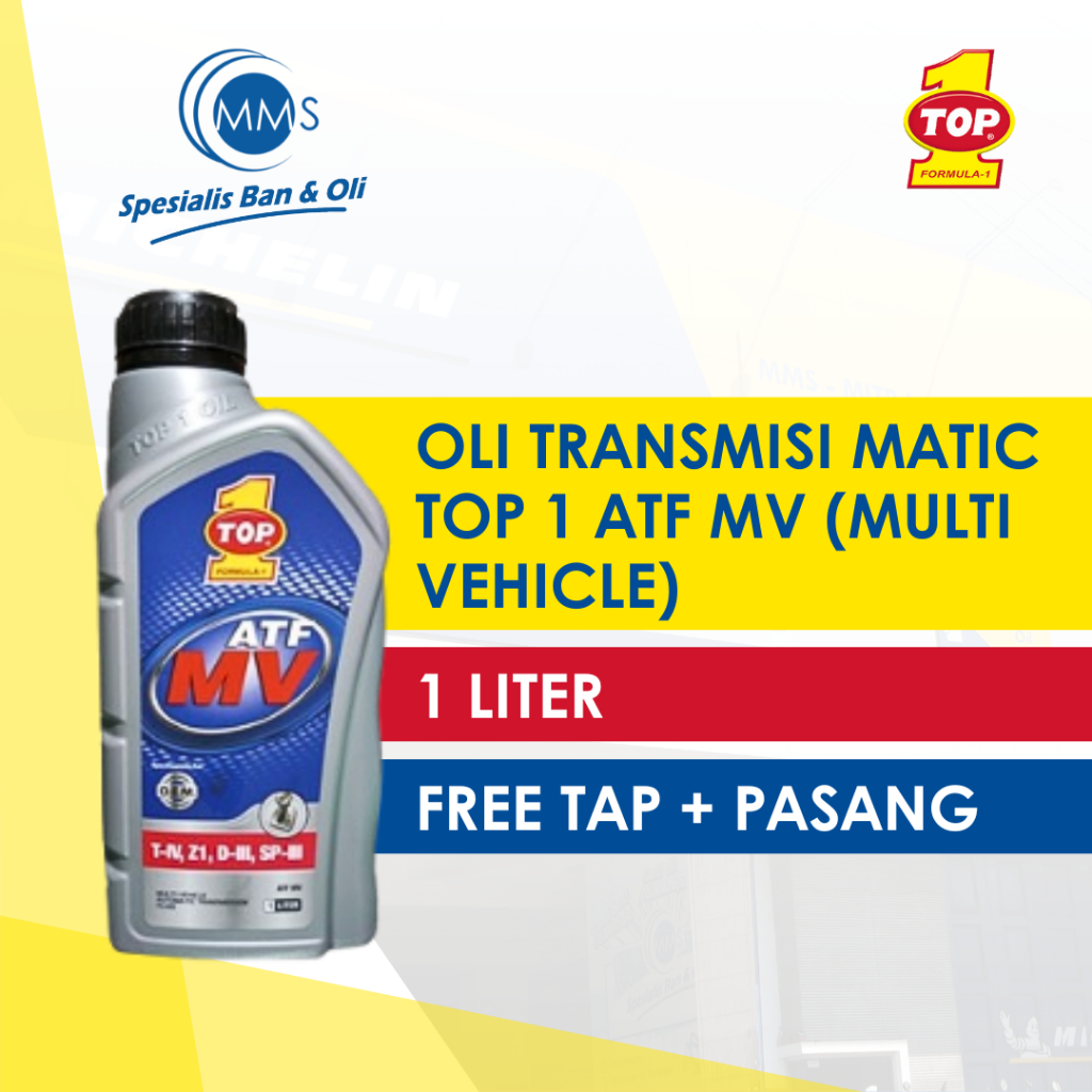 Jual Oli Transmisi Matic TOP 1 ATF MV MULTI VEHICLE (T-IV / SP III / WS) 1 Liter | Shopee Indonesia