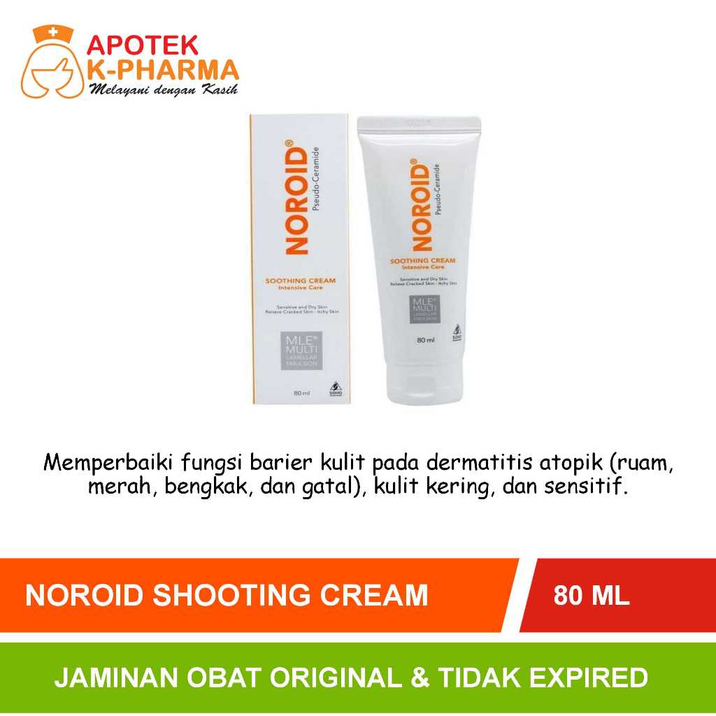 Jual Noroid Soothing Cream Isi 80ml Obat Original | Shopee Indonesia