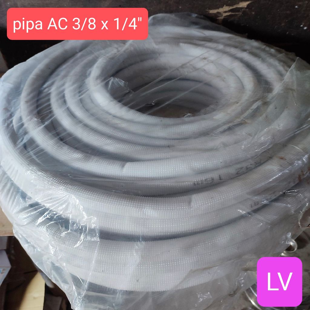 Jual PIPA AC 1/2 3/4 1 PK - PIPA AC UKURAN 1/4 X 3/8 INCHI 30 METER ...
