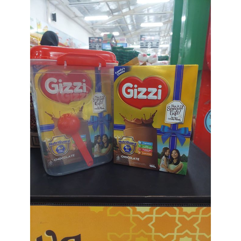 Jual gizzi susu 400gr cokelat dan plain | Shopee Indonesia