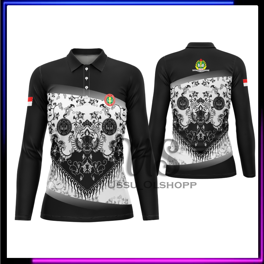 Jual Baju Kaos Batik PGRI Wanita Kaos Jersey Seragam Batik PGRI Lengan ...