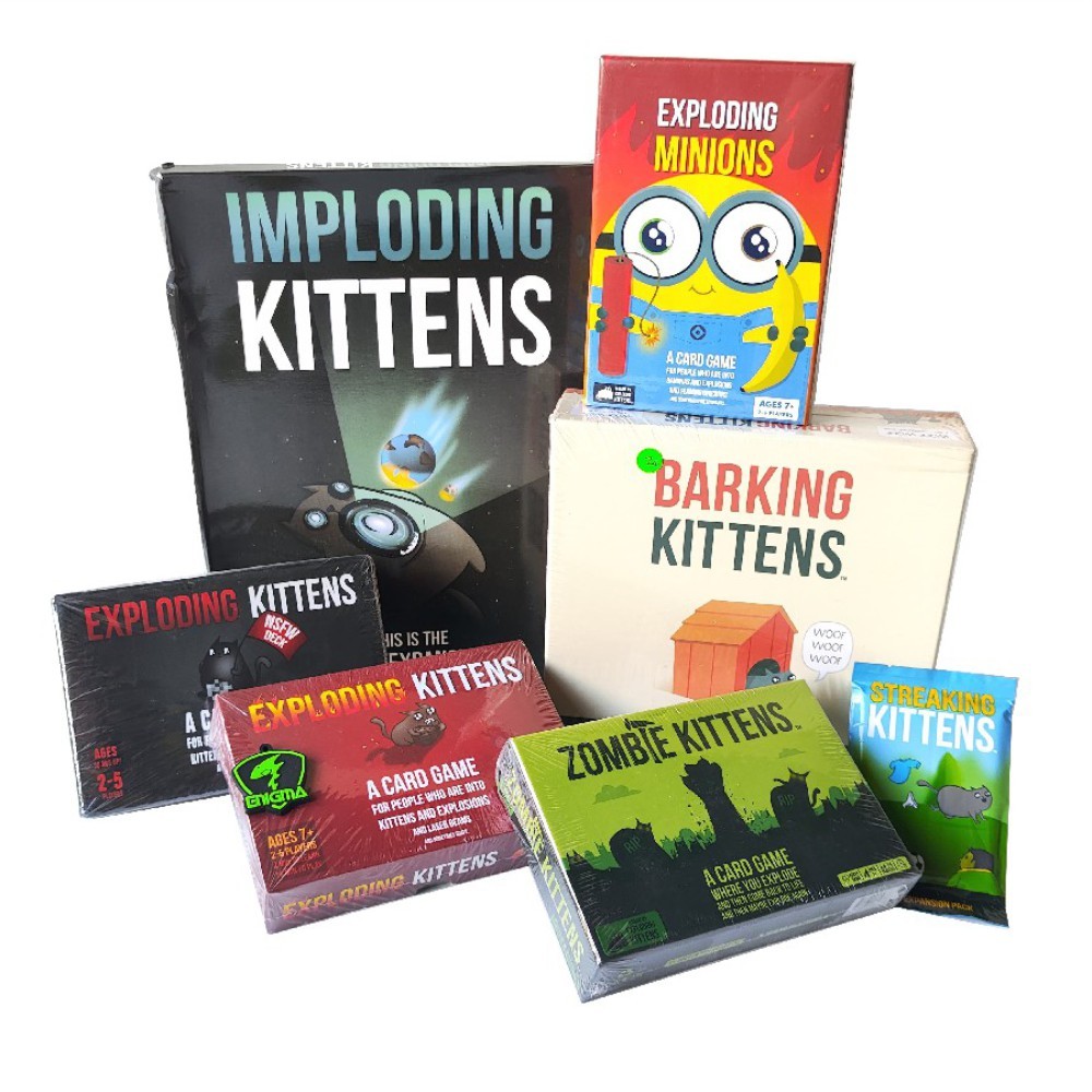 Jual EXPLODING KITTEN BOARD GAME - ENIGMAZONE | Shopee Indonesia