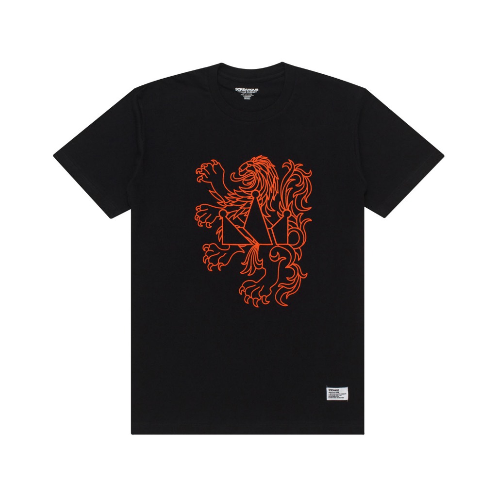 Jual Screamous Kaos EURO SERIES 2024 T-Shirt NETHERLANDS FOOTBALL BLACK ...
