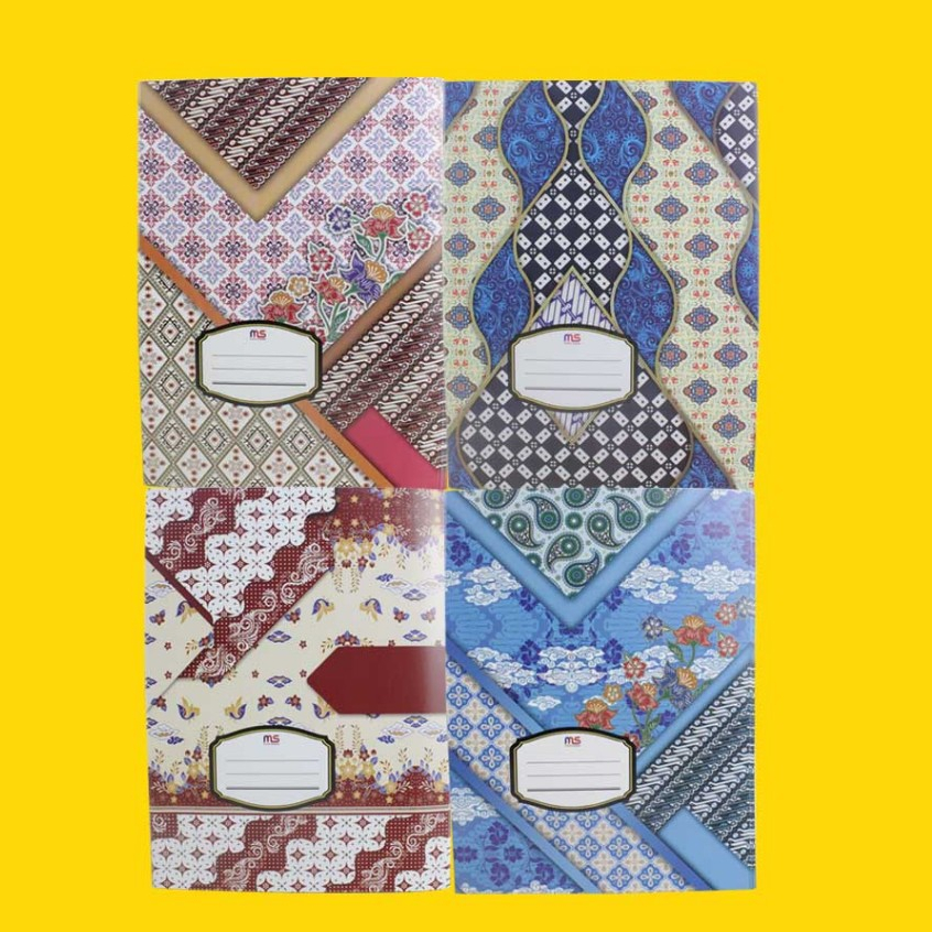 Jual MEDIA SUKSES - SAMPUL BUKU / SAMPUL KERTAS KWARTO SAK-001 BATIK ...