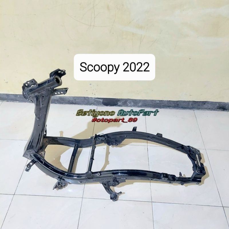 Jual Rangka Scoopy 2021+ eSAF Asli Bukan Beat Atau Genio | Shopee Indonesia