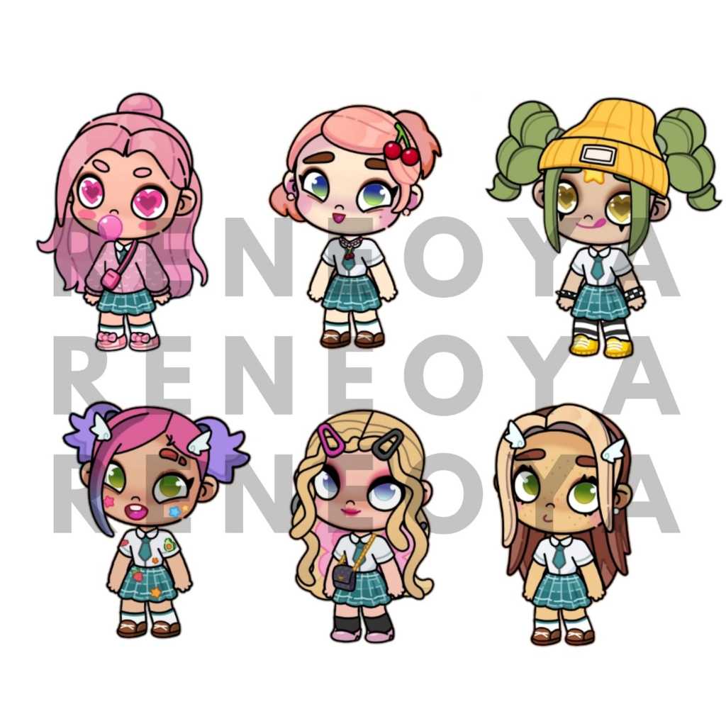 Jual Paper Doll House Avatar World edisi Sekolah - Mainan Anak Bongkar ...