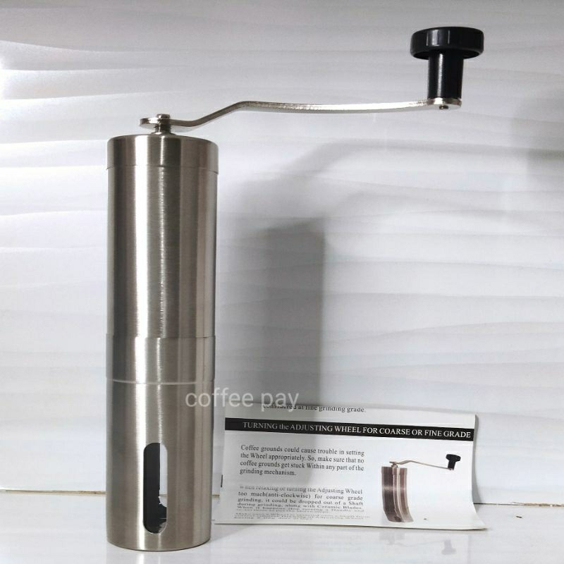 Jual Grinder kopi manual coffee grinder handy grinder stainless ...