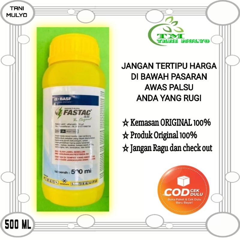 Jual INSEKTISIDA FASTAC 15 EC 500 ML | Shopee Indonesia