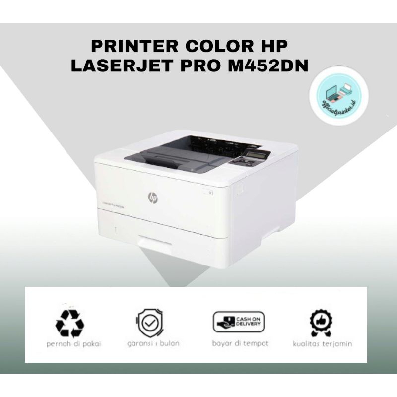 Jual Printer Hp Laserjet color pro M452dn duplex otomatis | Shopee ...