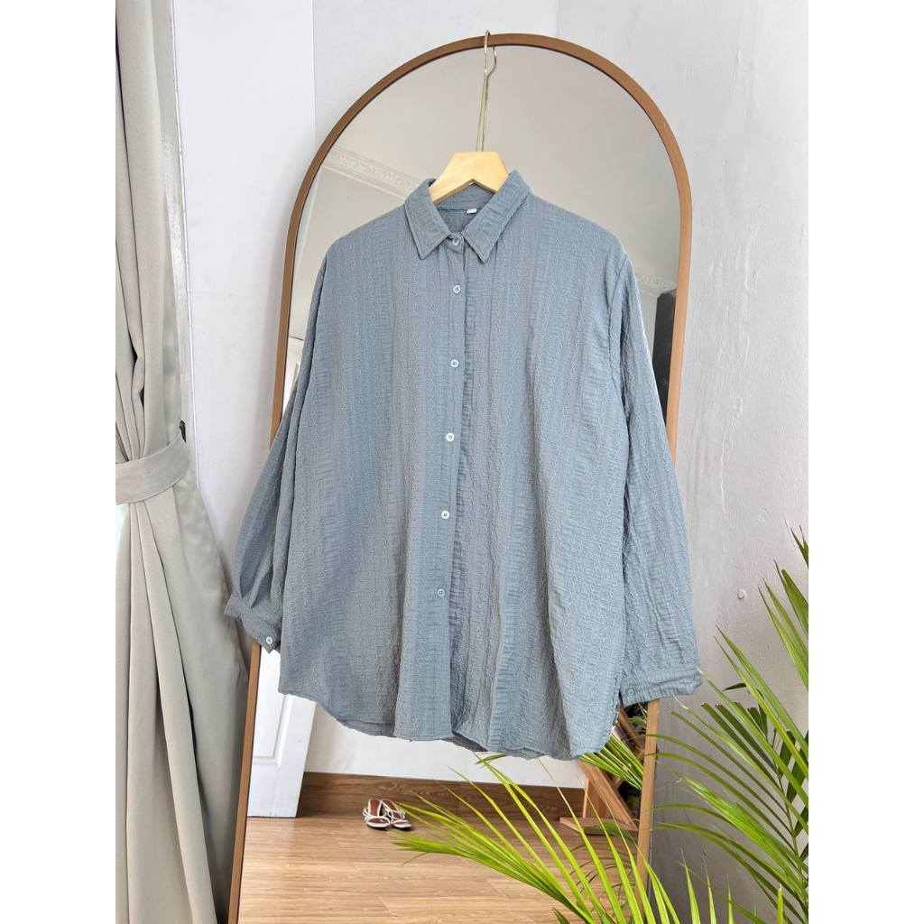 Jual AKAVI - CHANES MECCA SUPER JUMBO KEMEJA BIGSIZE ATASAN OVERSIZE LD ...