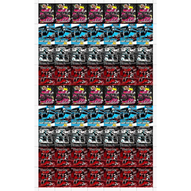 Jual Sticker BASURI bus mania BUS 72pcs | Shopee Indonesia