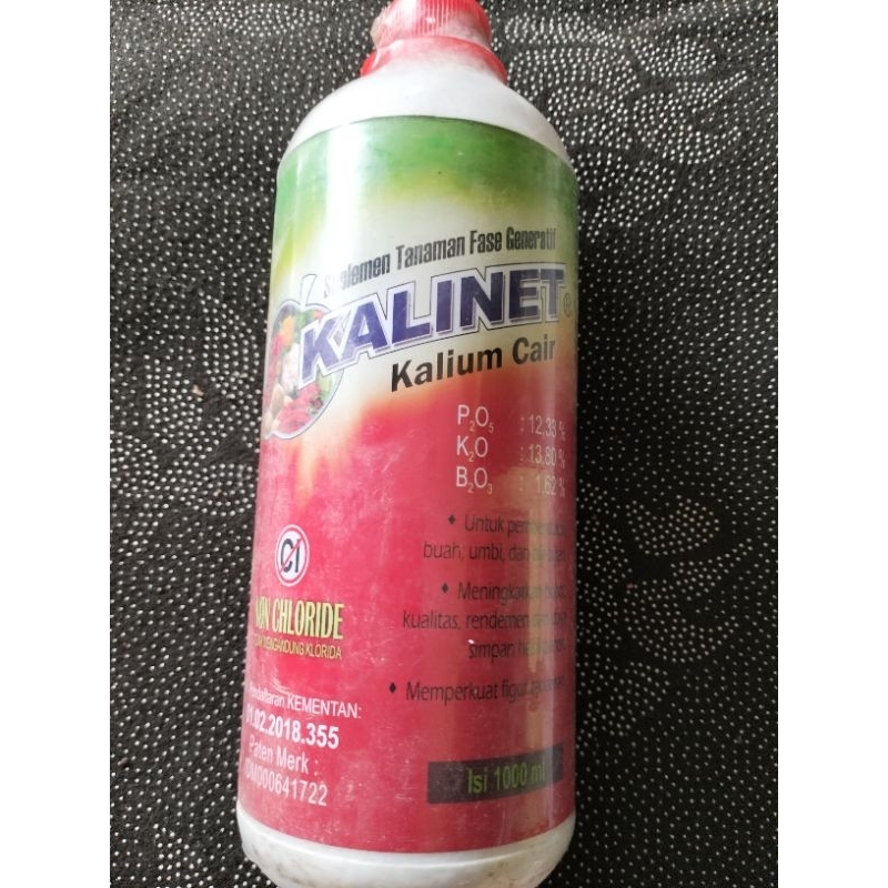 Jual Pupuk Kalinet Kalium cair 1 liter | Shopee Indonesia