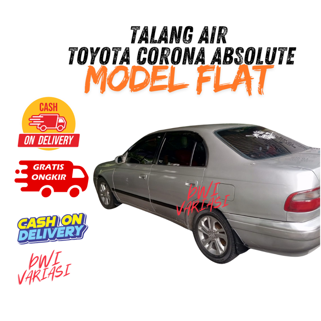 Jual Talang Air Mobil TOYOTA CORONA ABSOLUTE FLATRATA tahun 1992-1998 ...