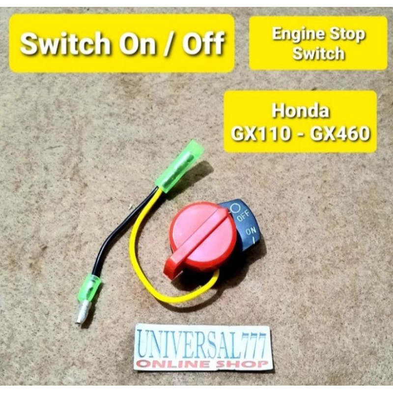 Jual GX160 GX420 Engine Stop Switch HONDA GX110 GX120 GX140 GX200 GX220 GX240 GX270 GX340 GX390 ...