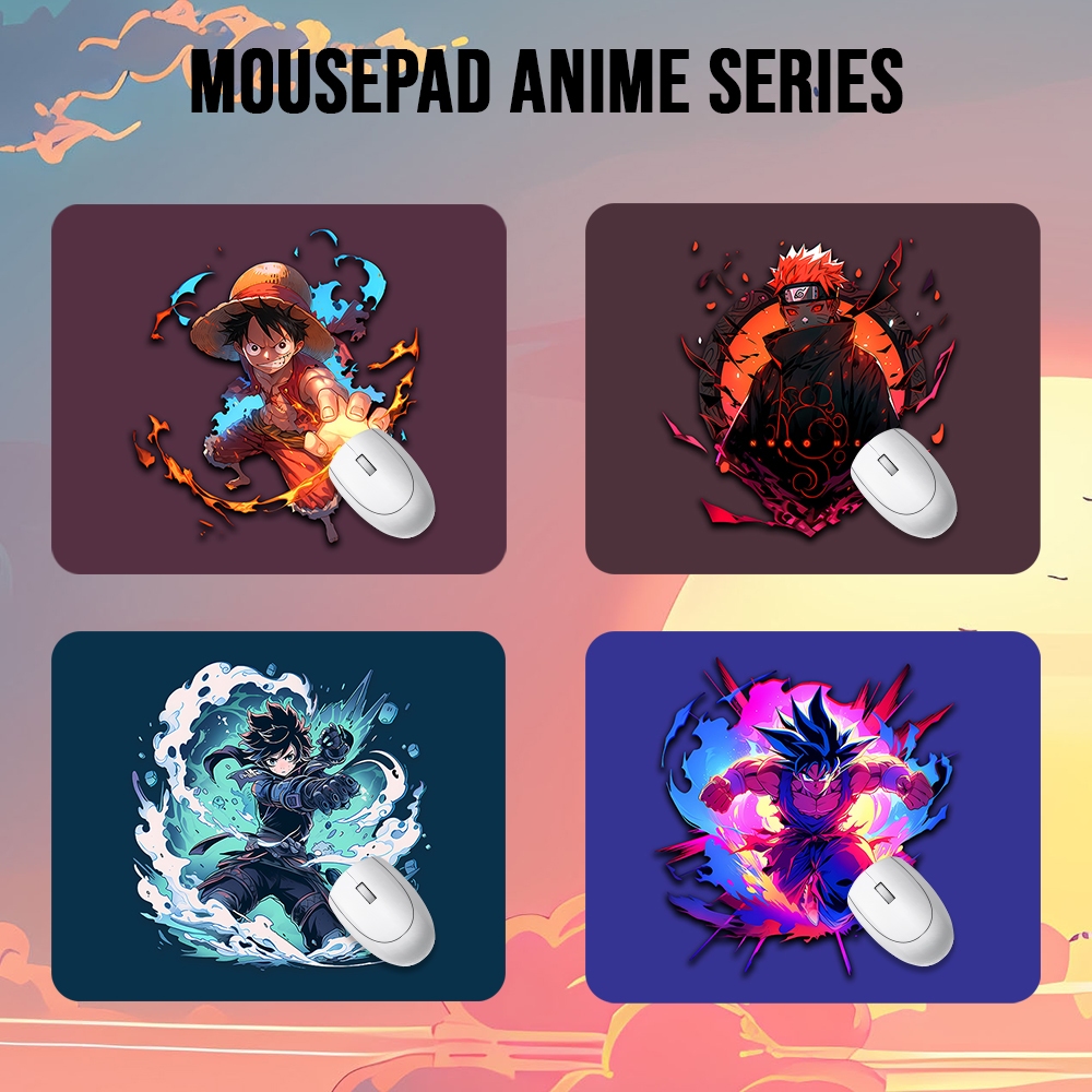 Jual Mousepad Lucu Anime One Piece Naruto Aesthetic Lucu RGB Besar ...