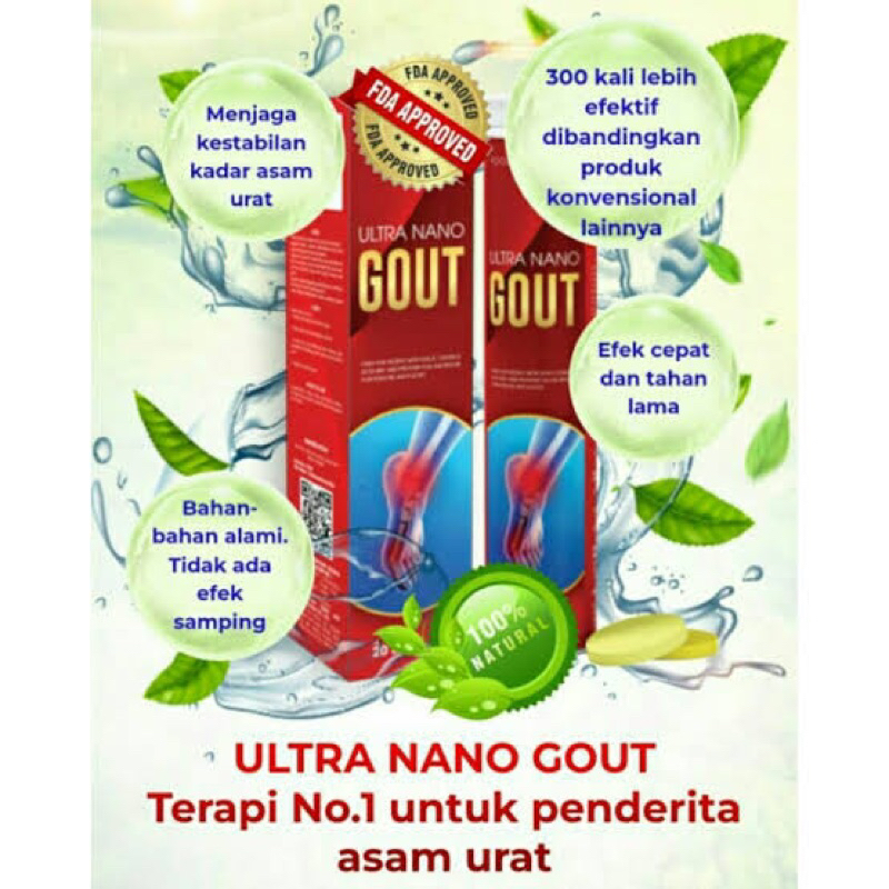 Jual PAKET 5 BOX OBAT ASAM URAT ULTRA NANO GOUT ORIGINAL | Shopee Indonesia