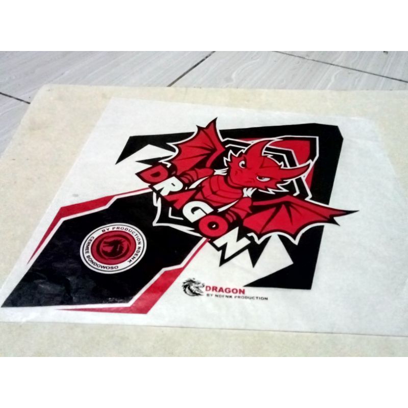 Jual (KERTAS SAJA) KERTAS SABLON LAYANGAN 2 WARNA BY DRAGON JEBRET ...