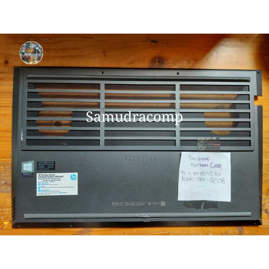 Jual Bottom Case Laptop HP Omen 15-en0045AX RMN : TPN-Q238 Black ...