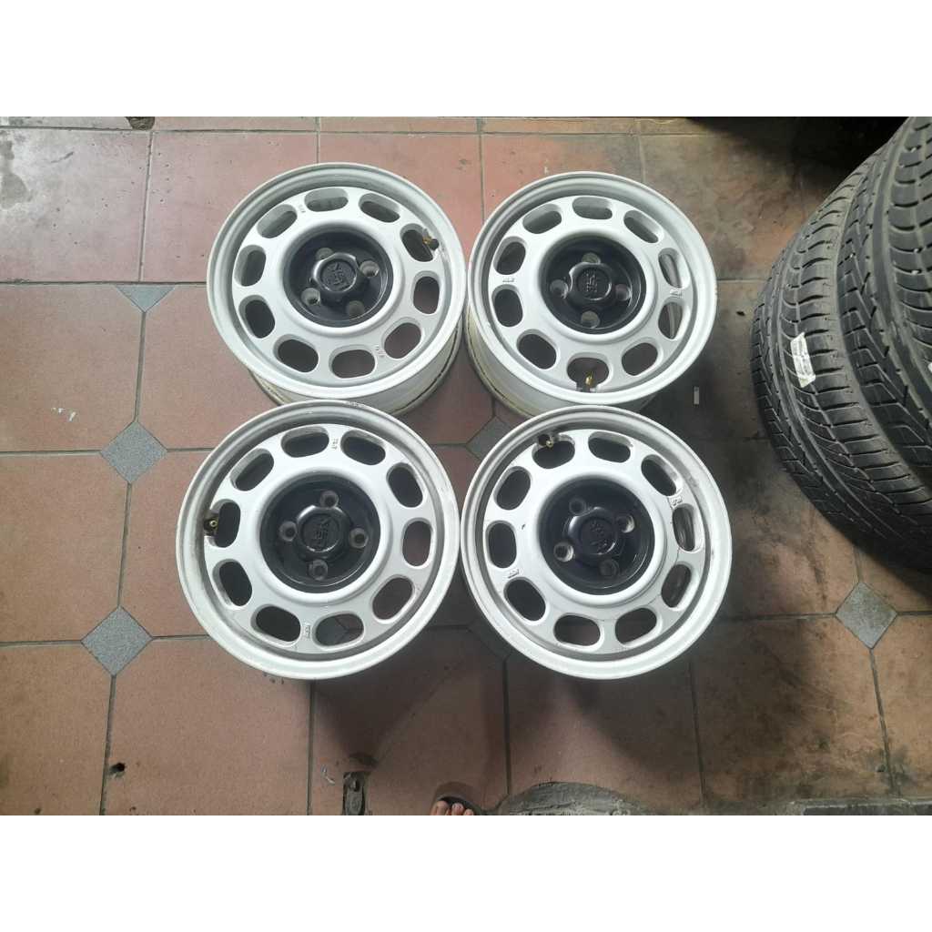 Jual VELG SEKEN RESING HSR KLG RING 14 PCD 4X100/114 | Shopee Indonesia