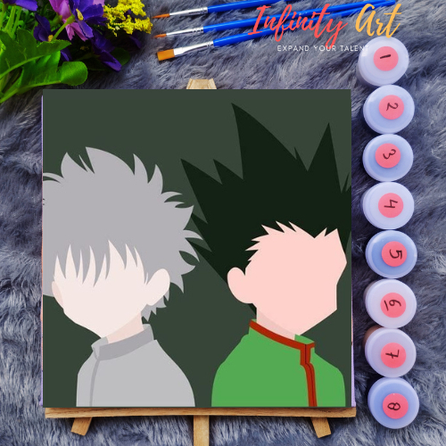 Jual Paint by Number [ Hunter x Hunter ] Gon Kilua Kurapika Paint By ...