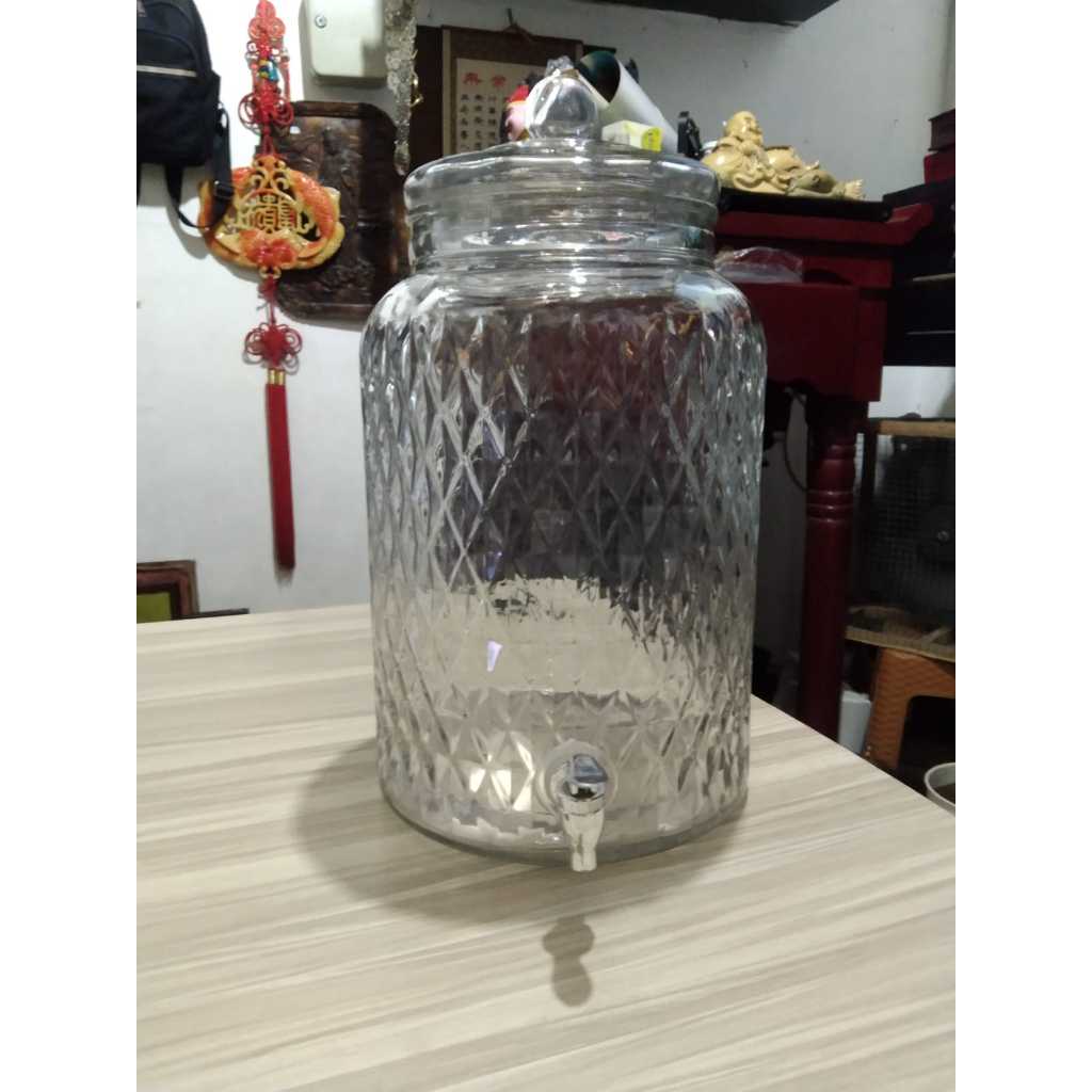 Jual Dispenser Kaca With Spigot Seperti Baru | Shopee Indonesia