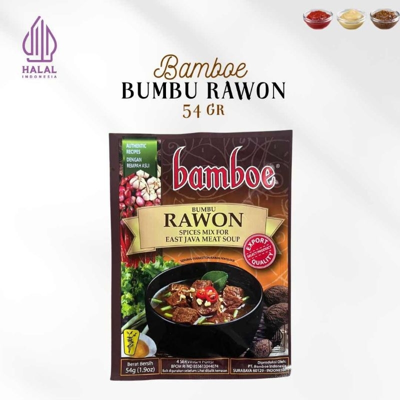Jual BAMBOE BUMBU DAPUR RAWON/ BULGOGI/RENDANG/RICA RICA/KRENGSENGAN ...