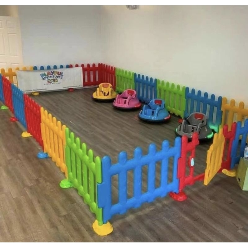Jual PAGAR PLAYGROUND COLORFUL ANAK PENGAMAN PLAY FENCE PEMBATAS ARENA ...