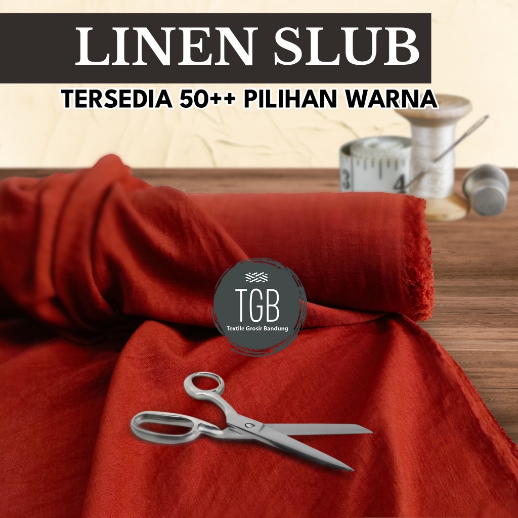 Jual BAHAN KAIN LINEN SLUB | Shopee Indonesia