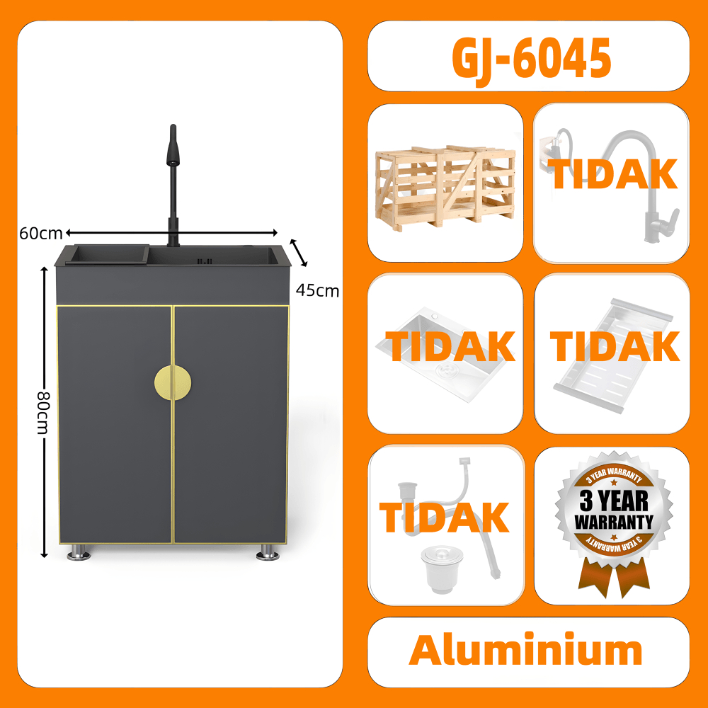 Jual Kitchen Set Aluminium Aluminium Kitchen Set Wastafel Westafel Set ...