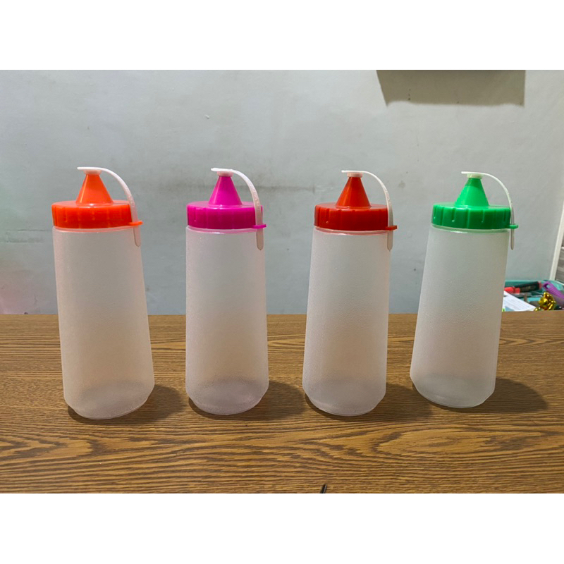 Jual Botol saos / kecap shoyuu 500 ml (SL PLASTIC) | Shopee Indonesia