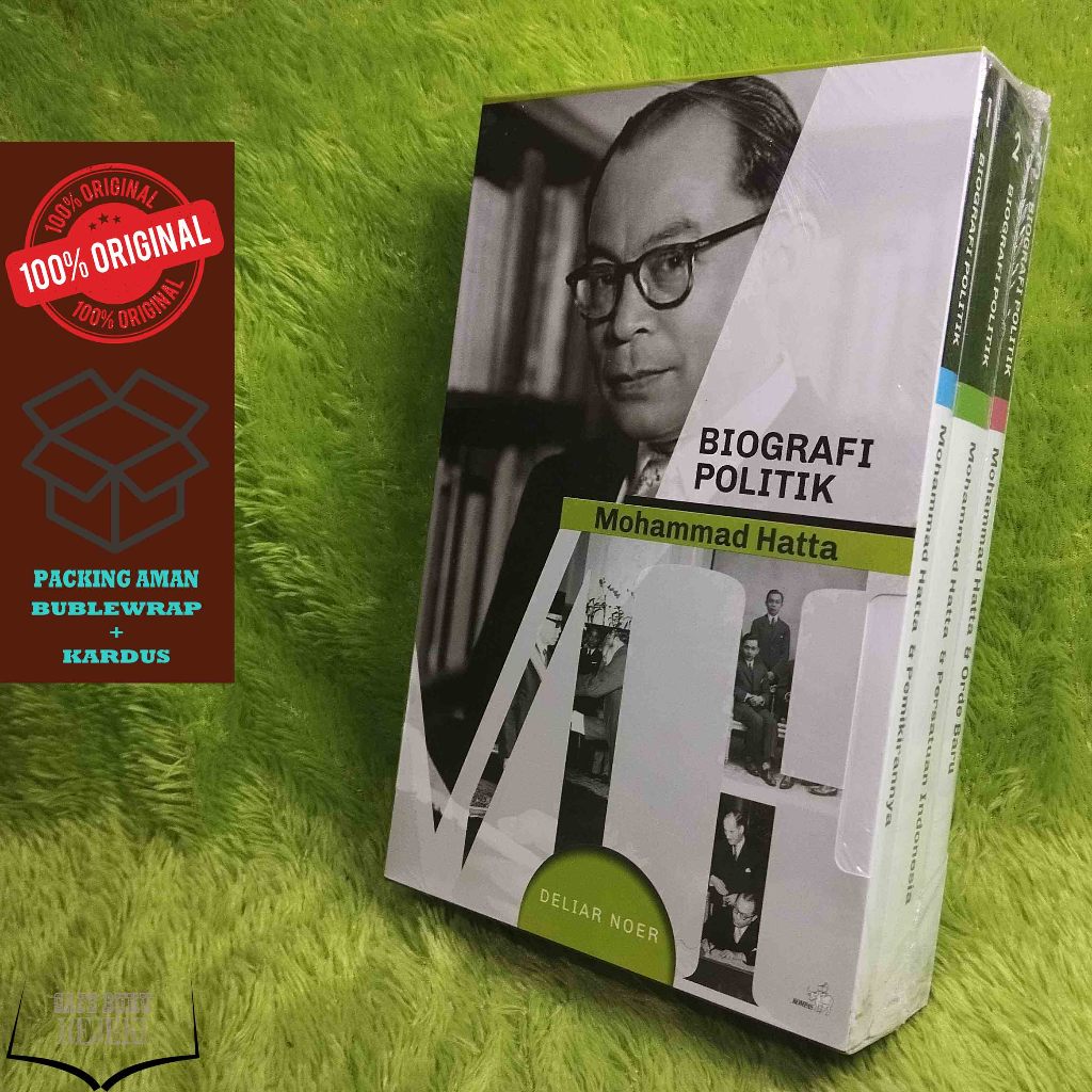 Jual Paket Boxset Buku Biografi Politik Muhammad Hatta (Isi 3 Buku ...