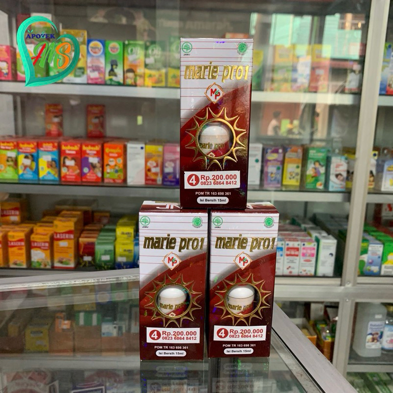 Jual Marie Pro1 Original | Memelihara Daya Tahan Tubuh | 15 ML | Shopee ...