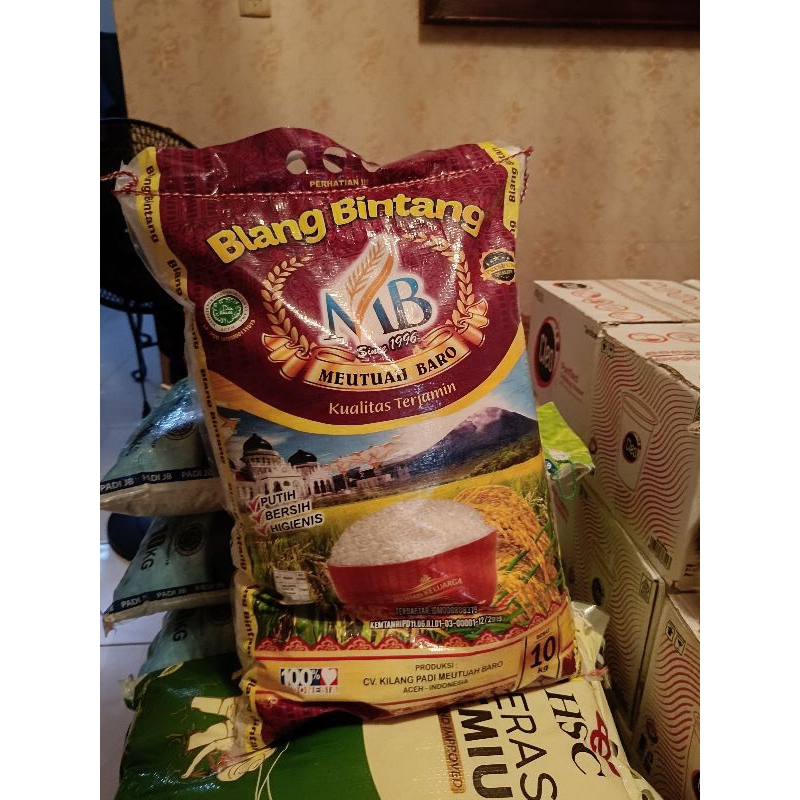Jual BERAS MERK BLANG BINTANG PREMIUM 10 KG | Shopee Indonesia