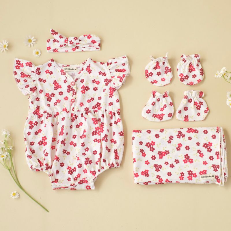 Jual LILY ROMPER SET BEDONG / Swaddle set | Shopee Indonesia