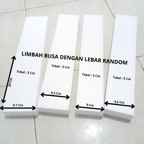 Jual Busa Buket / Busa Bunga LIMBAH Ukuran 20x?x5 ISI 20 Pcs | Baca ...