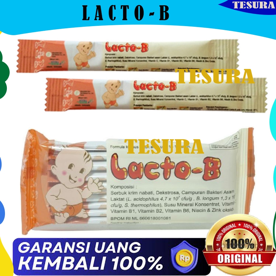 Jual Lacto B Sachet Probiotik Bayi dan Anak Anak | Shopee Indonesia