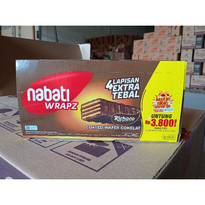 Jual nabati warps coated cokelat goguma kelapa 16g | Shopee Indonesia
