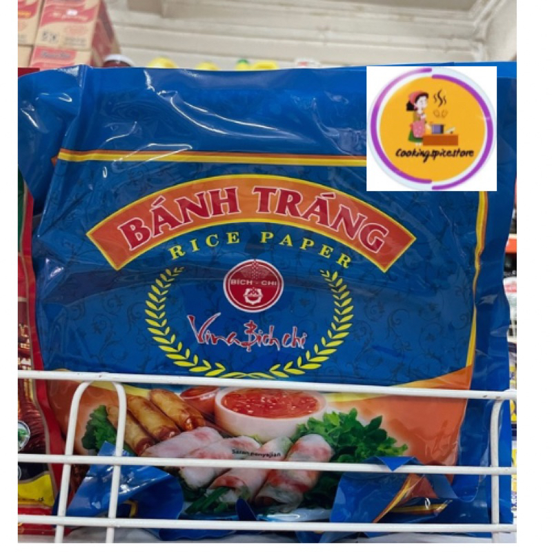 Jual Vietnam Rice Paper BANH TRANG 400gr 22cm (Kulit Lumpia) | Shopee ...