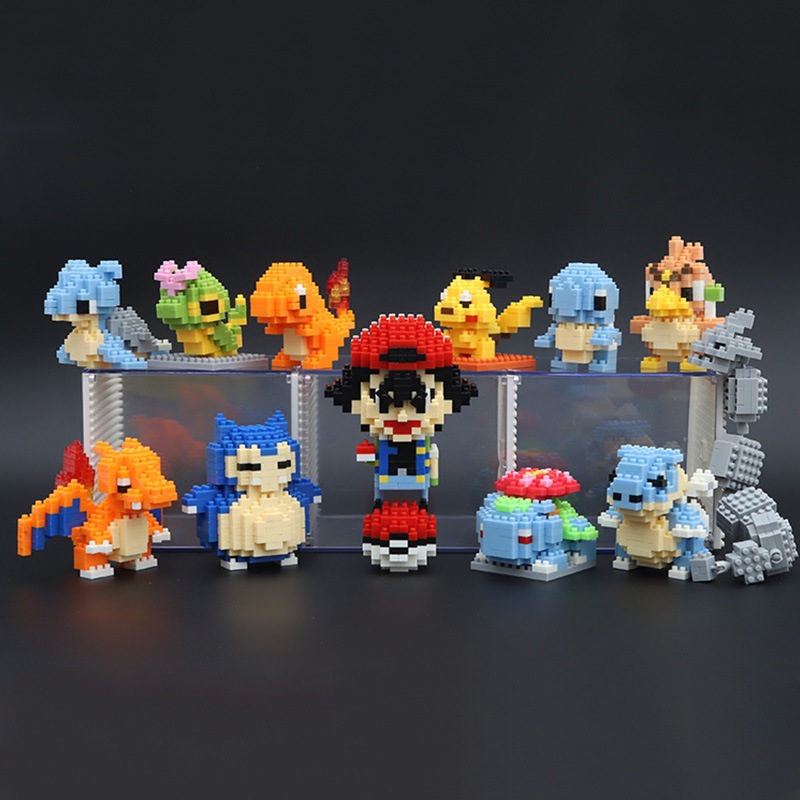 Jual LOZTOYS Pokemon Charizard 3D Nano Blocks Kartun Mainan Bricks ...