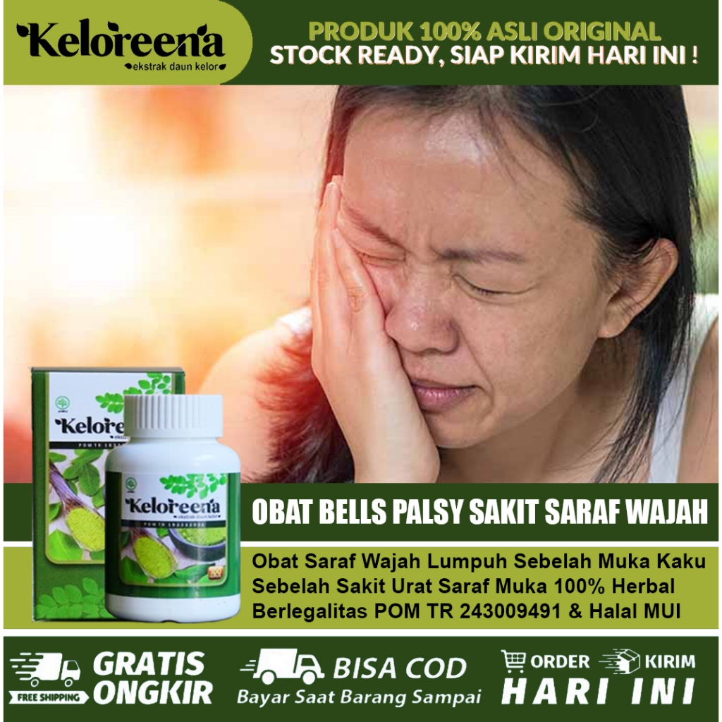 Jual Obat Sakit Saraf Wajah, Obat Saraf Muka Bells Palsy, Saraf Wajah ...