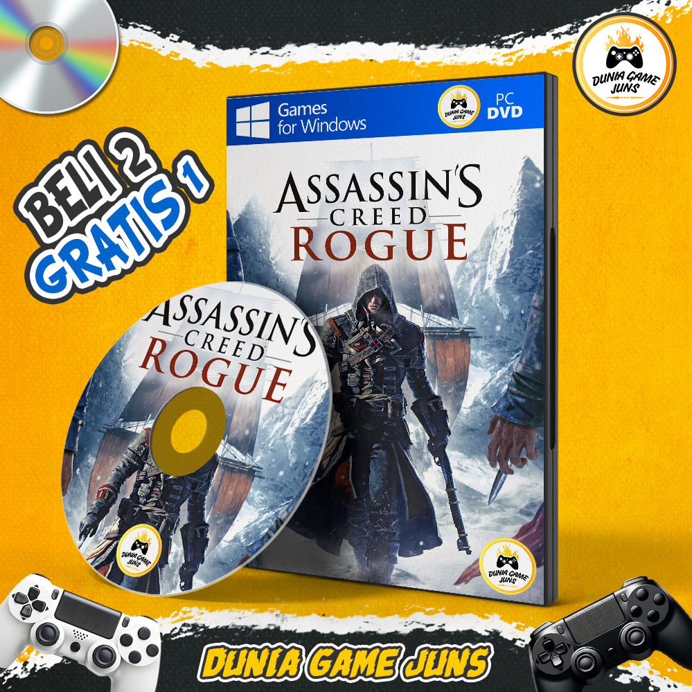 Jual Assassins Creed Rogue | ACR | CD/DVD | Game PC | Komputer & Laptop ...