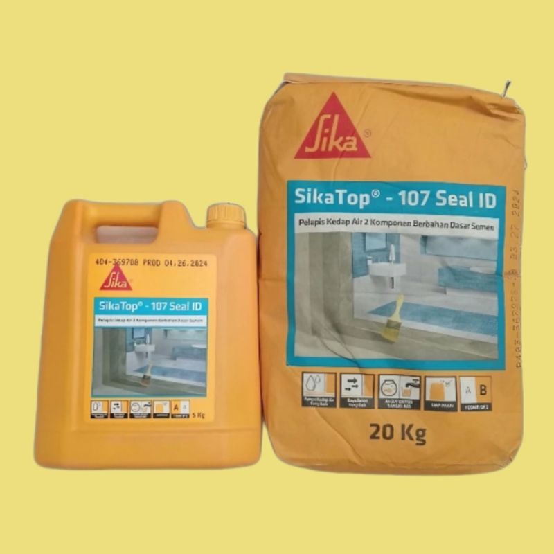 Jual SikaTop 107 Seal ID Pelapis Kedap Air 2 komponen 25kg | Shopee ...