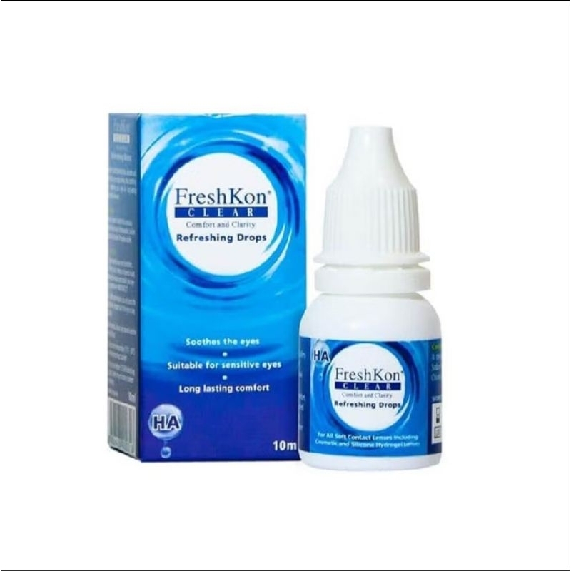 Jual Freshkon Clear Refreshing Drop / Tetes Mata Softlen 10ml | Shopee ...