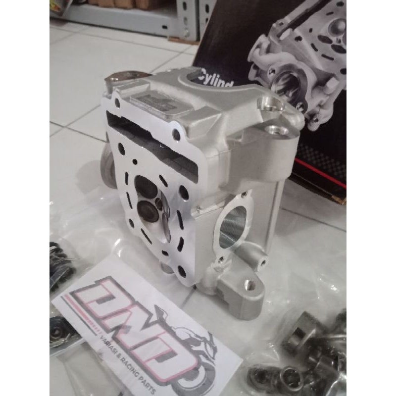 Jual MOTO1 Cylinder head aerox (23-20) + komplit set/Silinder head ...