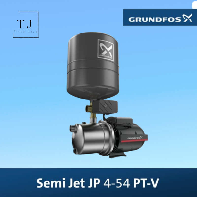 Jual Pompa Air GRUNDFOS JP 4 54 PT-V Semi Jet STAINLESS JP Basic 4 JP4 ...