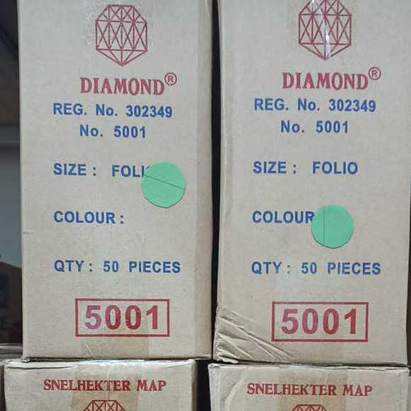Jual Stop Map / Map kertas Diamond 5001 (1PAK ISI 50) ++++ | Shopee ...