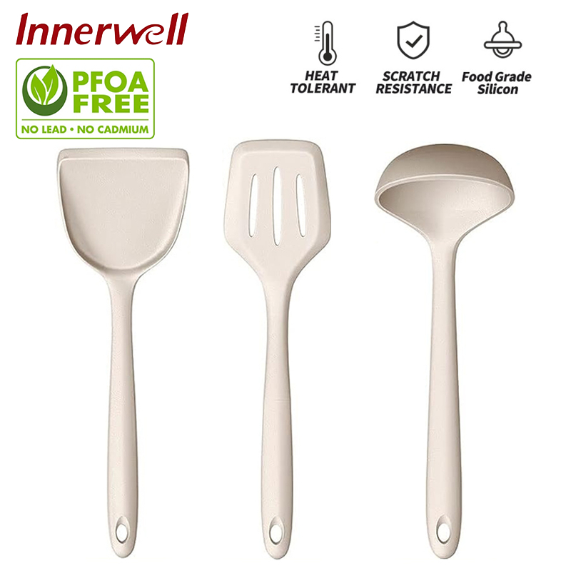 Jual Innerwell Sutil / Sendok Sup / Spatula Silikon Tahan Panas Warna ...