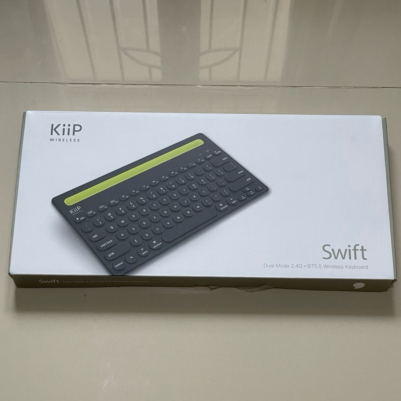 Jual KiiP Swift Wireless Keyboard Bluetooth Multi Device Dual Mode ...